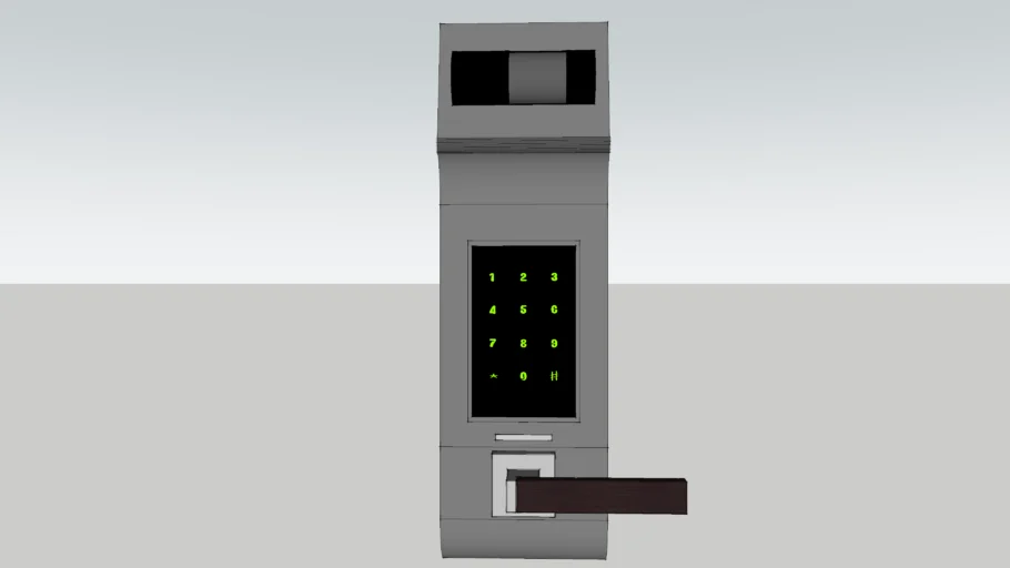 door lock | 3D Warehouse