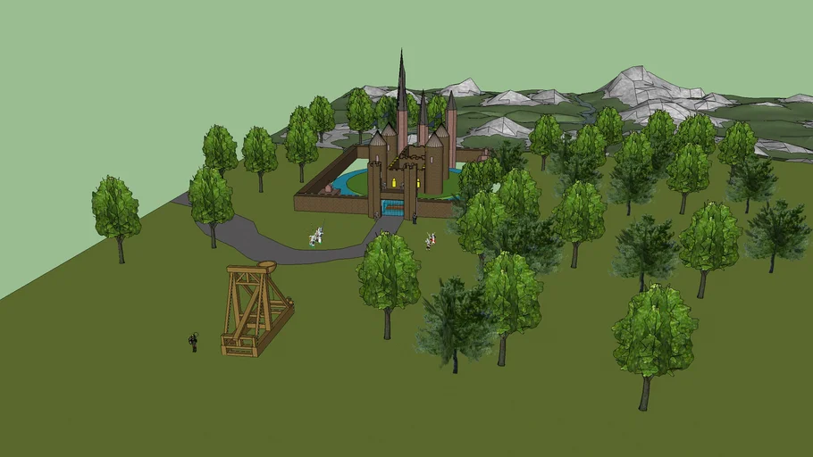 Castle Project grade 6 | 3D Warehouse