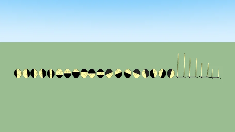 IPSC Partials with stands | 3D Warehouse