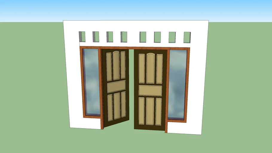 pintu tengah | 3D Warehouse