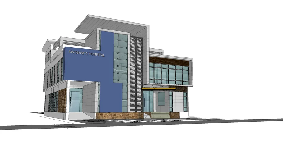 Clinic Hospital Building | 3D Warehouse