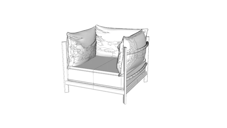 Poltrona Beira-Mar - Estúdio Galho | 3D Warehouse