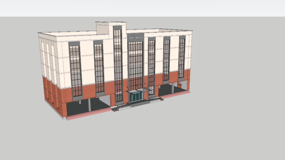 academic block | 3D Warehouse