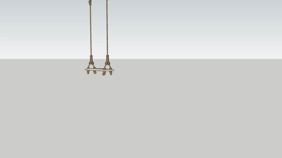 wood swing | 3D Warehouse