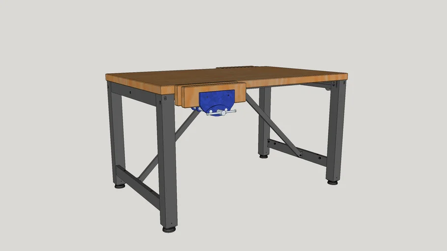 Lervad workbench G6367067_2V | 3D Warehouse