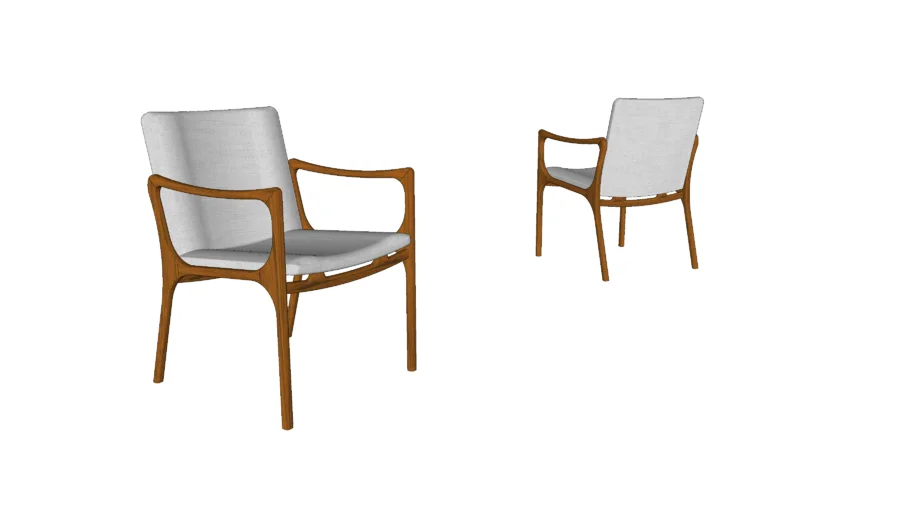 Cadeira Batira Com Braços - SAMI | 3D Warehouse