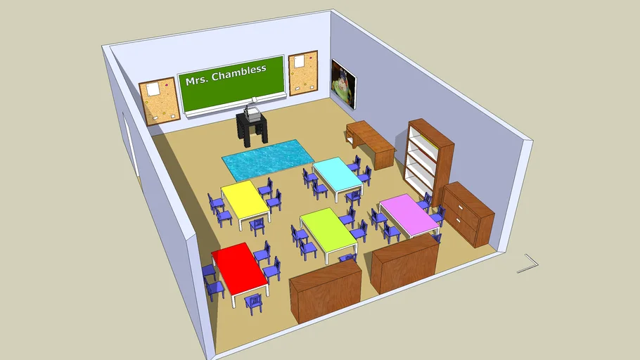 My dream Classroom | 3D Warehouse