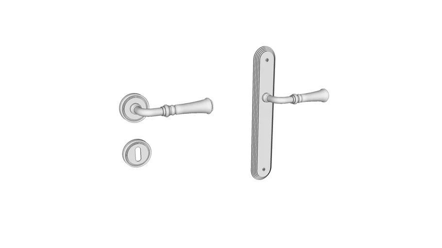 Ручка дверная / Door handle | 3D Warehouse