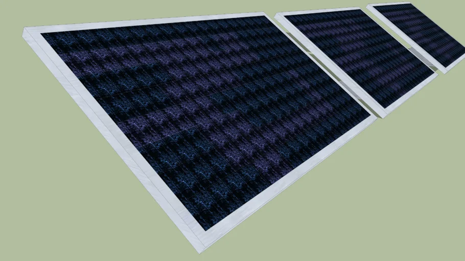 Solar panel | 3D Warehouse