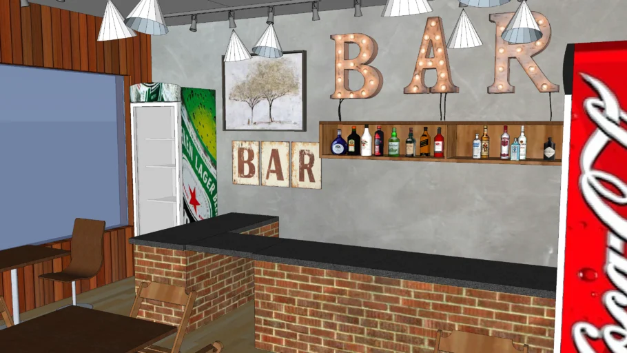 Bar/café | 3D Warehouse