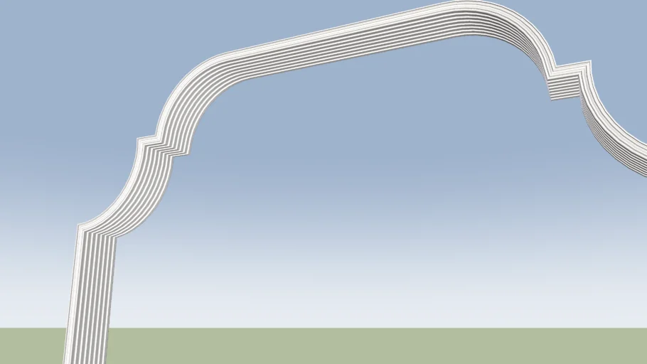 KARTONPİYER KEMER-plasterboard, papier-mache | 3D Warehouse