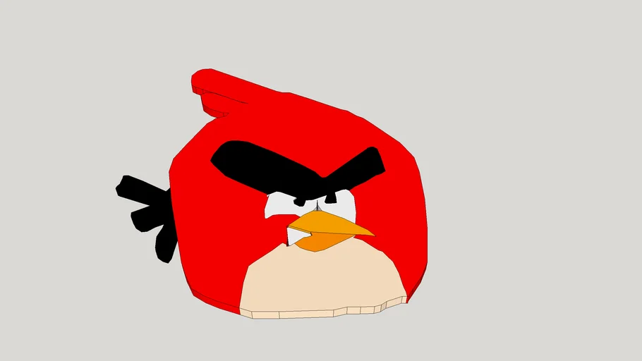 red bird sign | 3D Warehouse