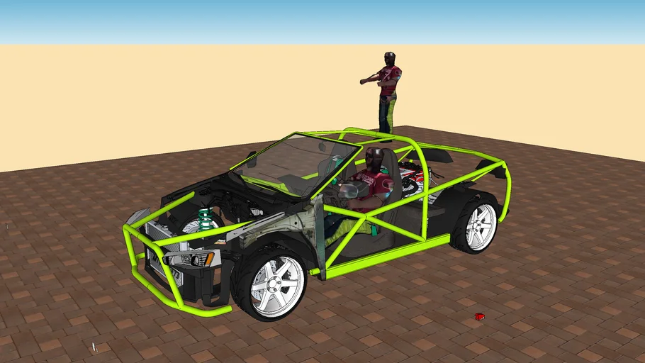 RSX Exo Cart | 3D Warehouse