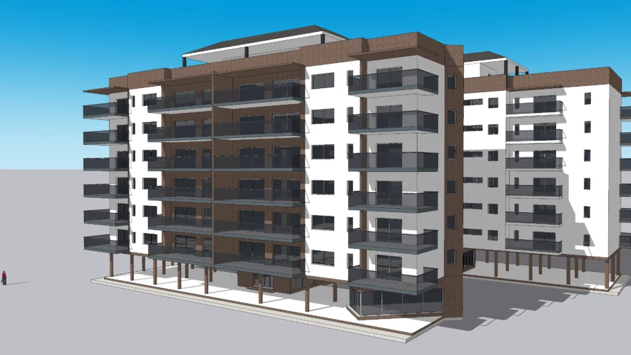 EDIFICIO DE APARTAMENTOS | 3D Warehouse