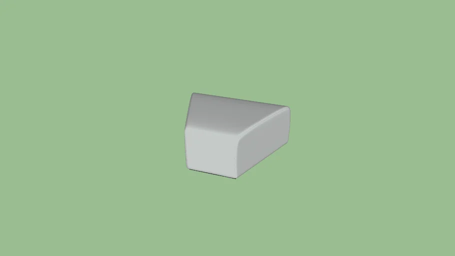 15596_Sofá Modular Turmalina Módulo 1 lugar sem braços Encosto Angular ...