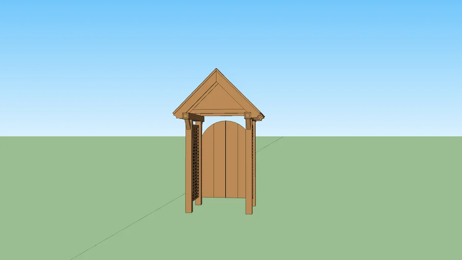 Garden Gateway | 3D Warehouse