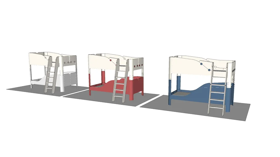 iloom Tinkle-Pop Children's bed | 3D Warehouse