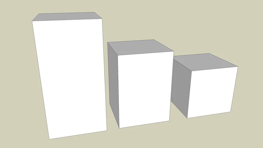 cubes | 3D Warehouse