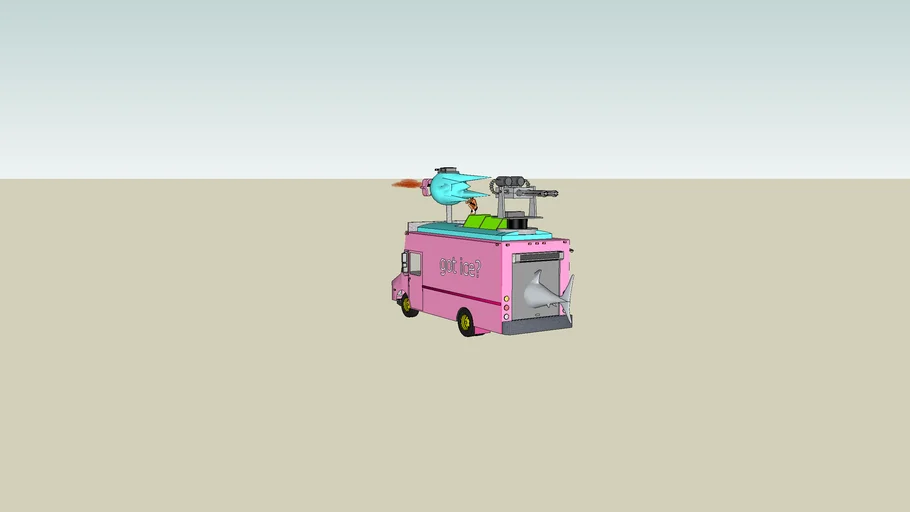 Armored Ice-cream tank | 3D Warehouse