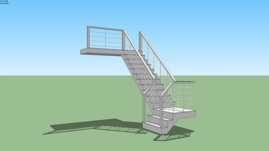 Right Stair | 3D Warehouse