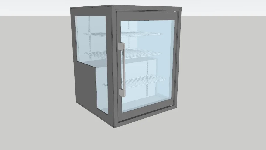 Mini Fridge / Freezer Showcase | 3D Warehouse