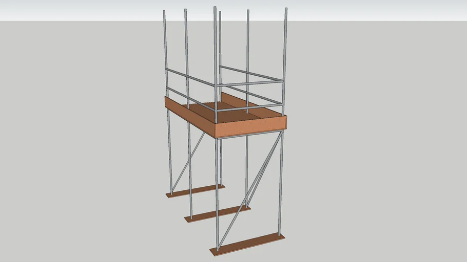 End scaffold | 3D Warehouse