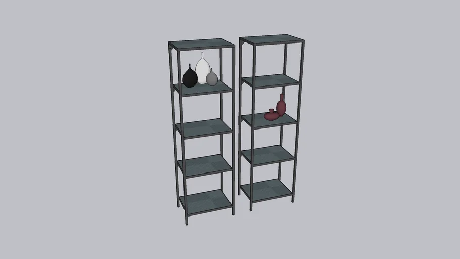 Bookshelves | 3D Warehouse