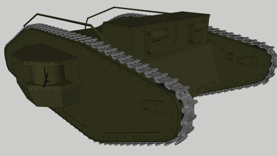 MK1 tank | 3D Warehouse