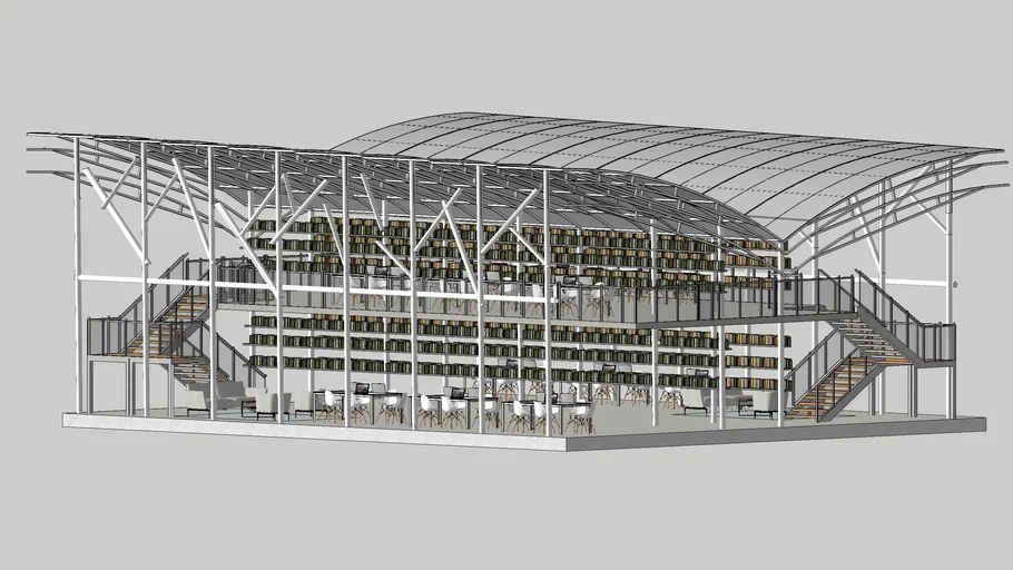 Library Structure | 3D Warehouse