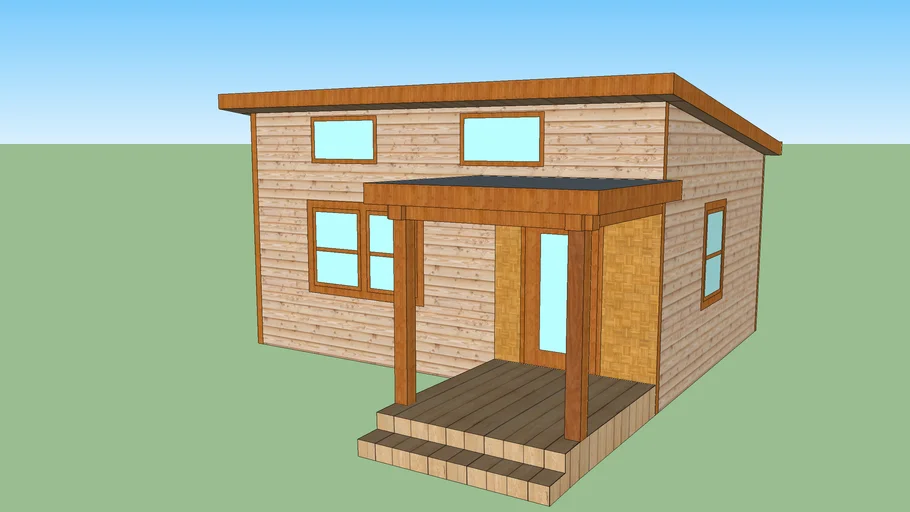 Wood house | 3D Warehouse