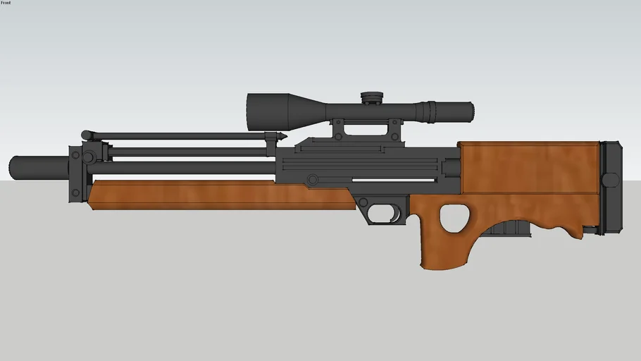 WA2000 Sniper Rifle | 3D Warehouse
