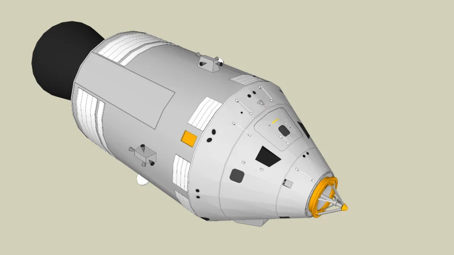Apollo Command/Service Module | 3D Warehouse
