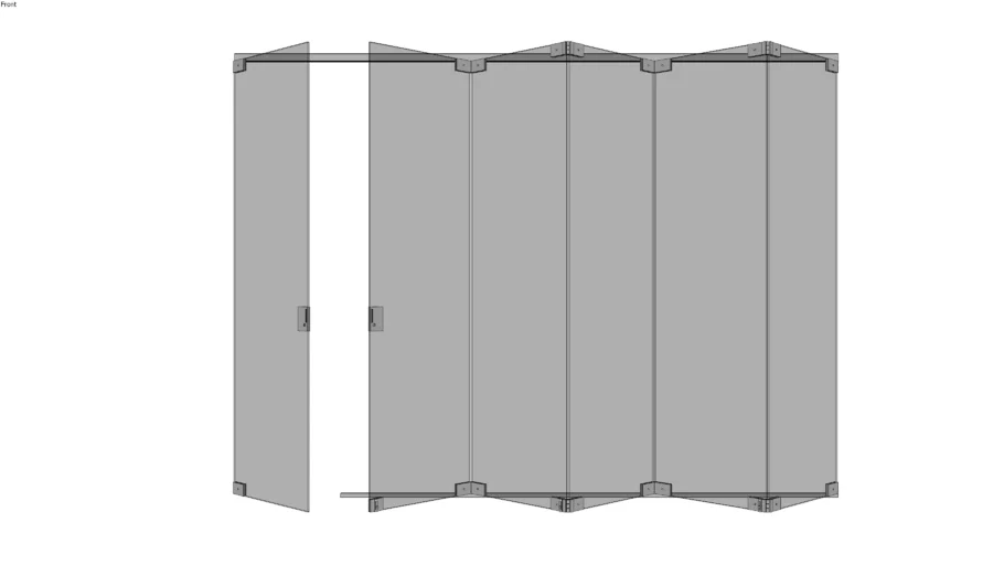 Folding Glass Door | 3D Warehouse