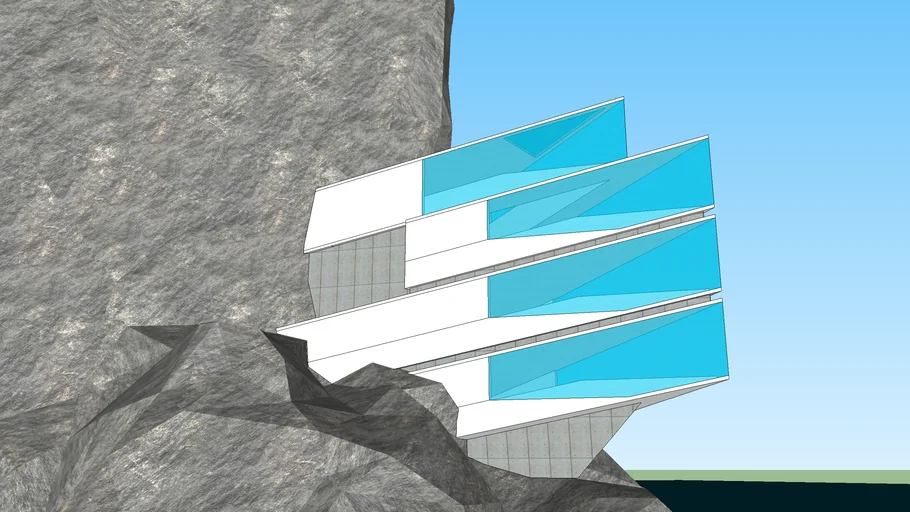 futuristic house | 3D Warehouse