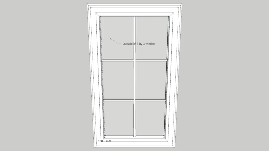 upvc window | 3D Warehouse