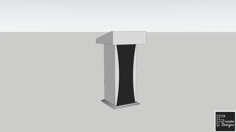 CONFERENCE PODIUM | 3D Warehouse