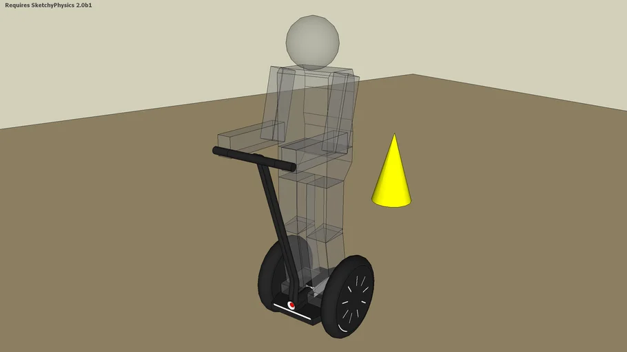 Segway (SketchyPhysics2) | 3D Warehouse