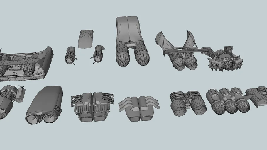 car engine | 3D Warehouse