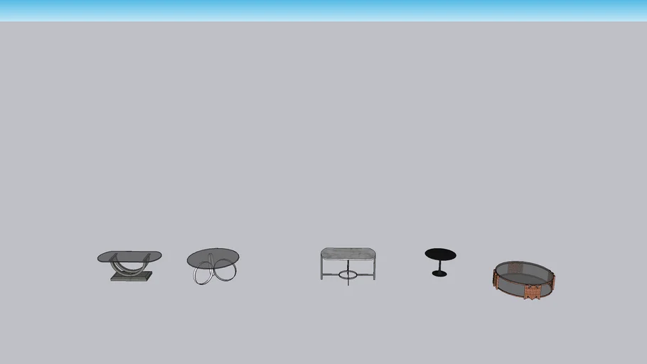 Table for living room | 3D Warehouse