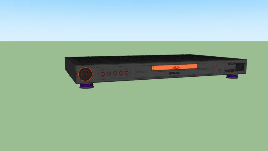 DVD player | 3D Warehouse