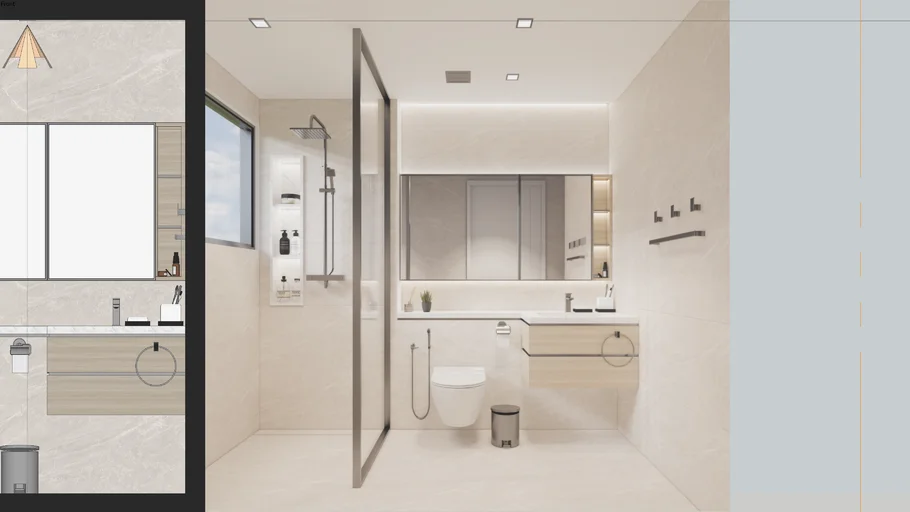 Bathroom-enscape | 3D Warehouse