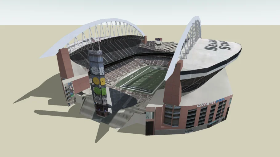 Qwest Field | 3D Warehouse