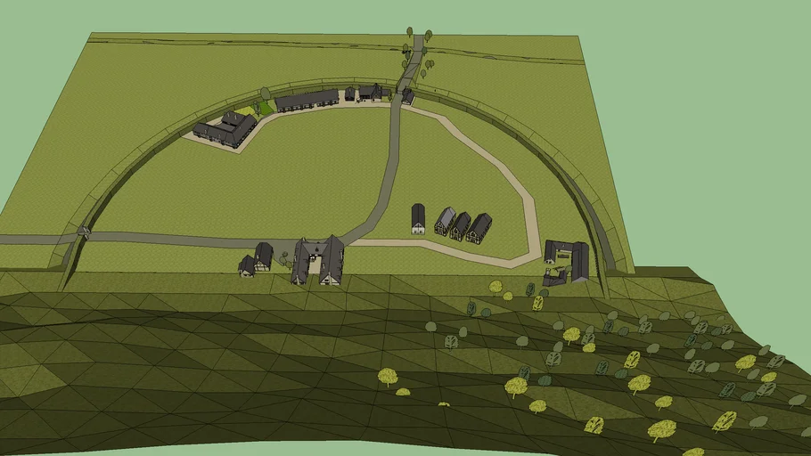 Bree Town from lord of the rings as i see it | 3D Warehouse