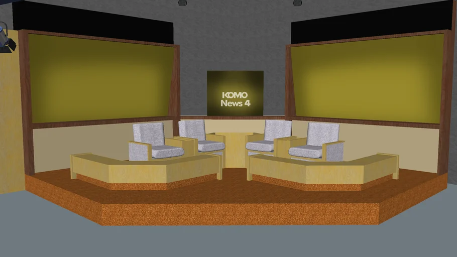 KOMO News set - 1978 | 3D Warehouse