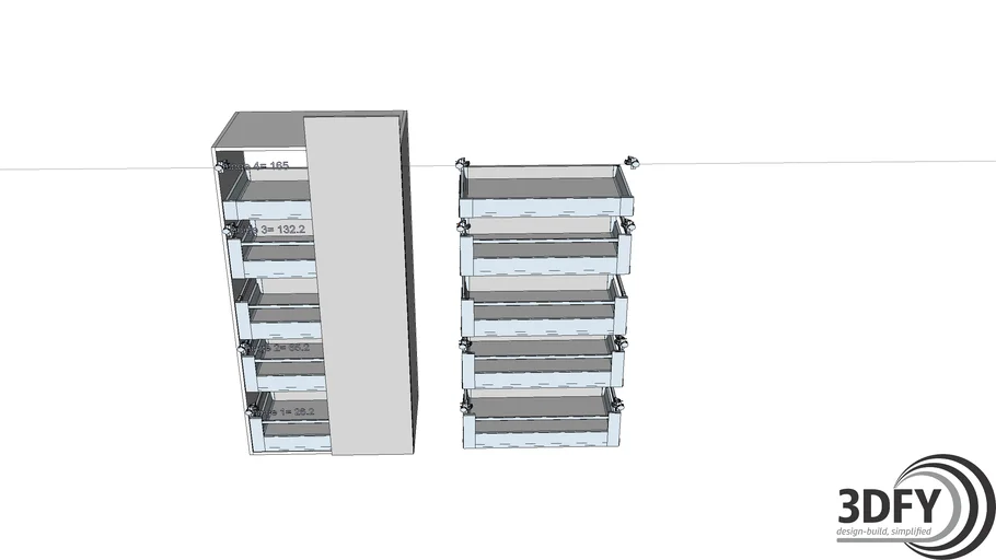 DRAWER UNITS | 3D Warehouse