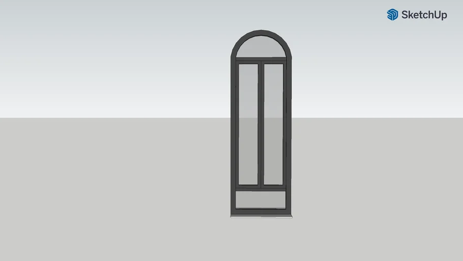 Window - Arc - Living Room - 2 windows | 3D Warehouse