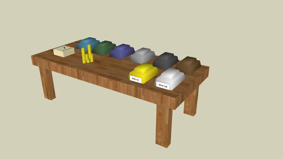 RuneScape Mining and Smithing table | 3D Warehouse