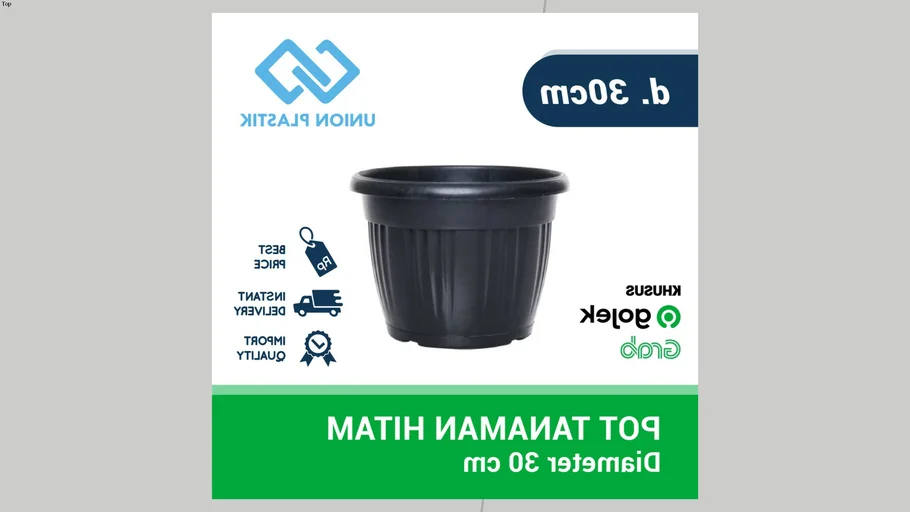 pot plastik ember plastik pot plastic | 3D Warehouse