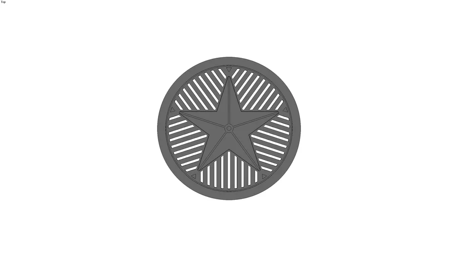 Star Drain Cover | 3D Warehouse