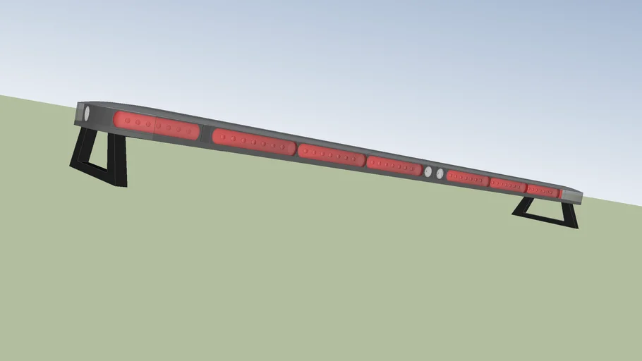 Police Chief Lightbar | 3D Warehouse